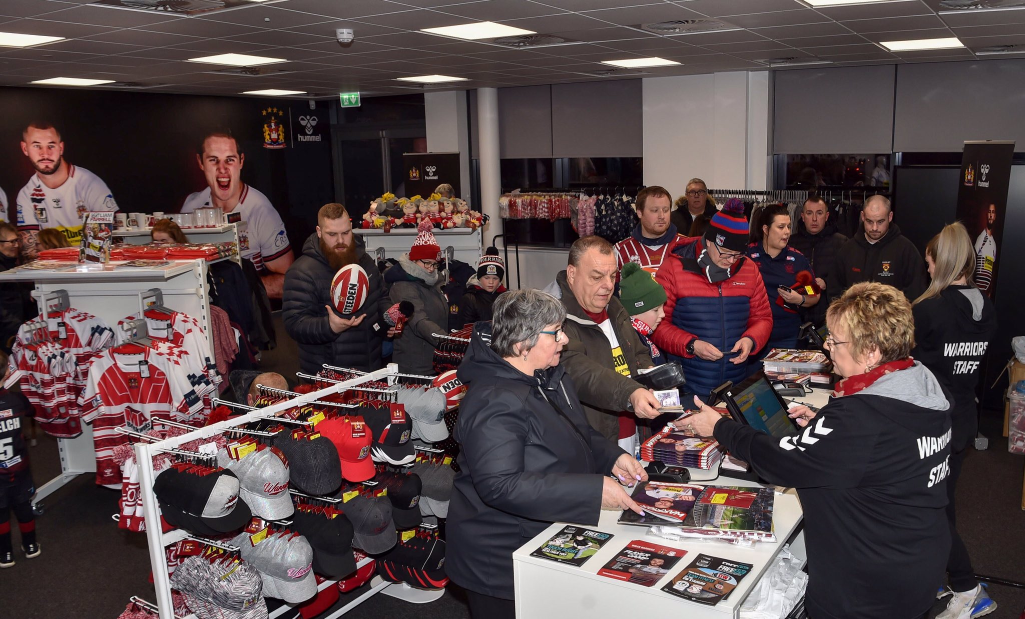 Robin Park store opening for two day trial - Wigan Warriors