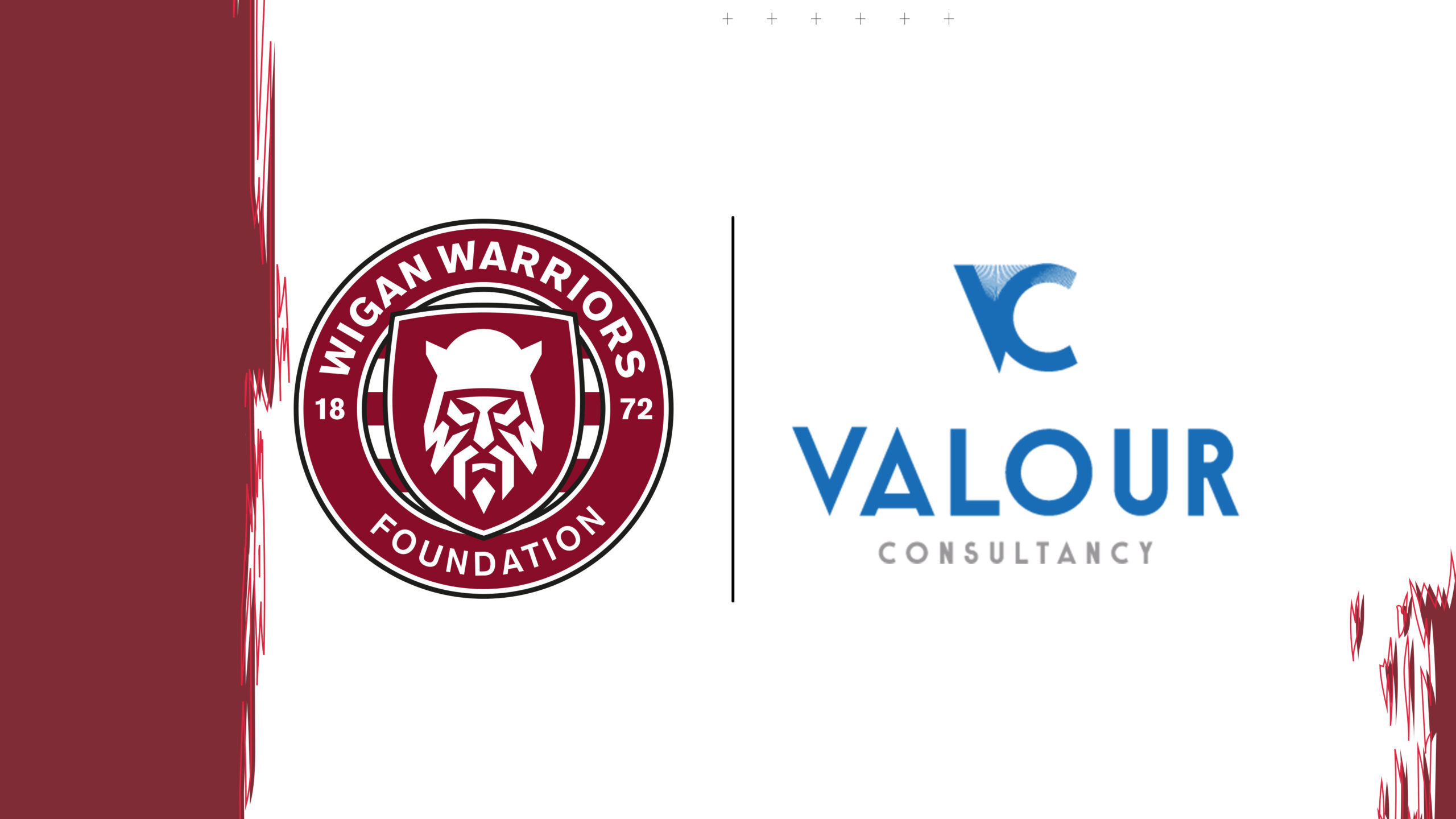 Foundation partner with Valour Consultancy - Wigan Warriors