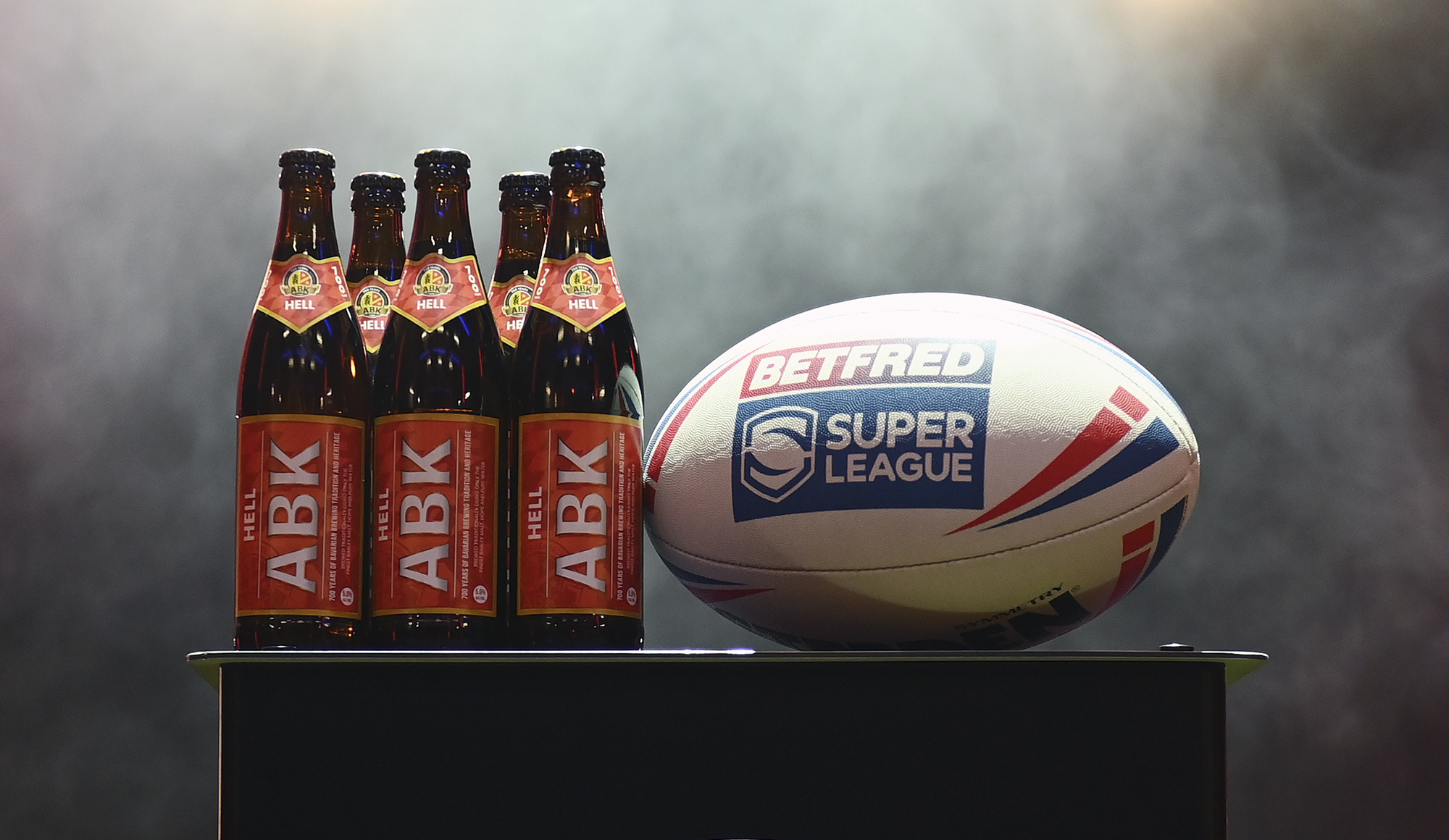 Rugby League Commercial partner with ABK Beer - Wigan Warriors