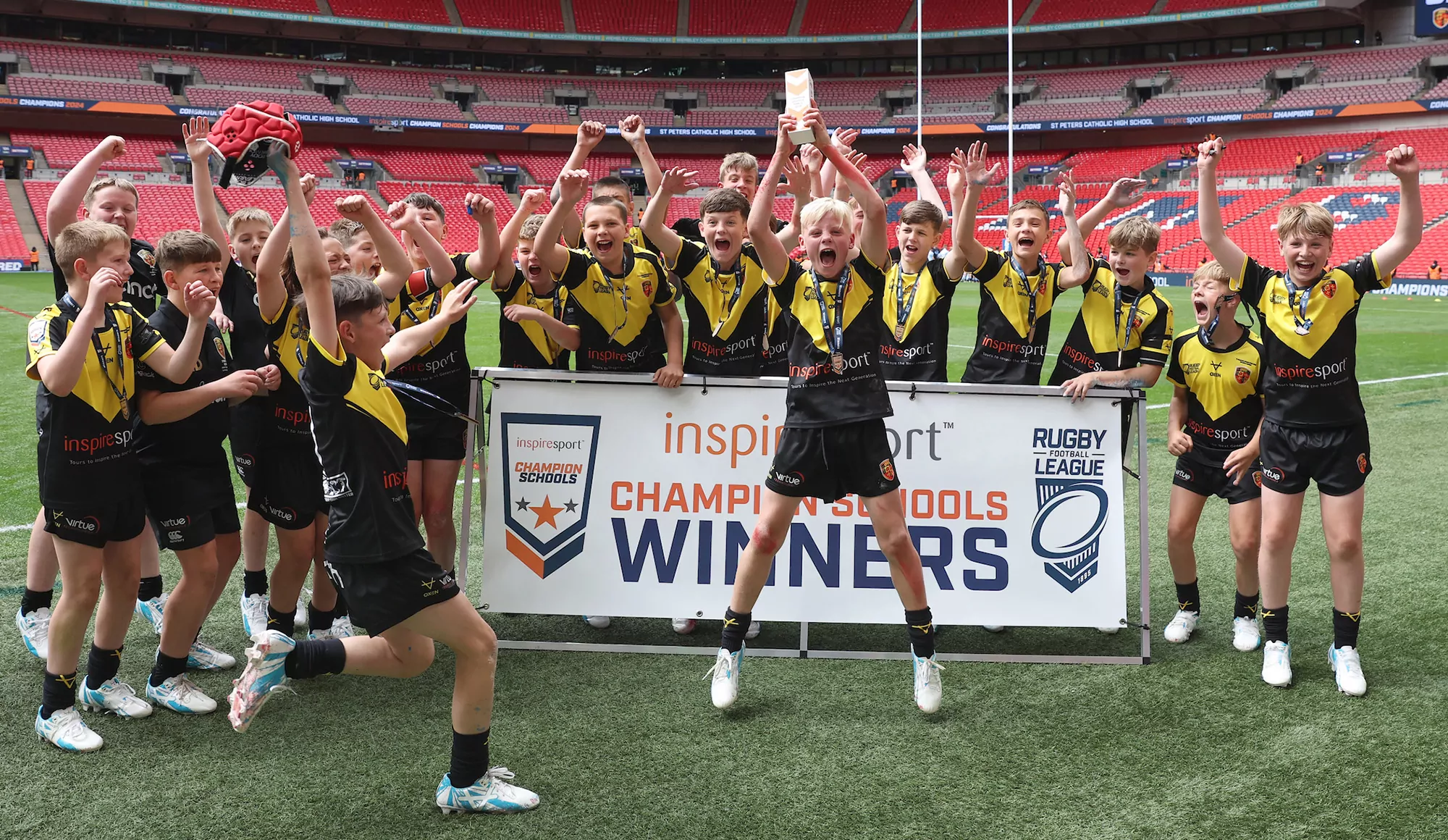 St Peter's quadruple success - Wigan Warriors