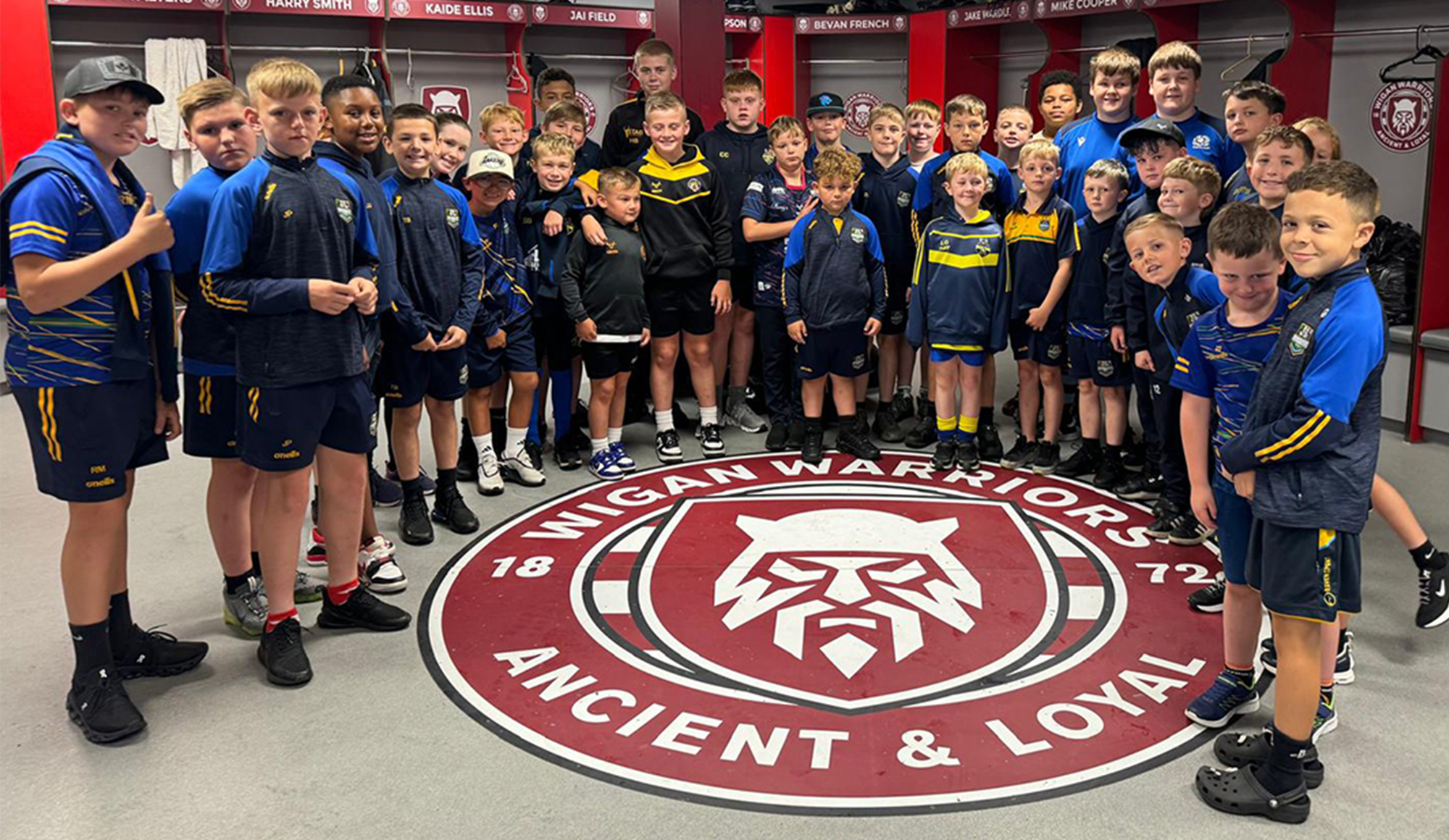 Hunslet Club visit Wigan Warriors - Wigan Warriors
