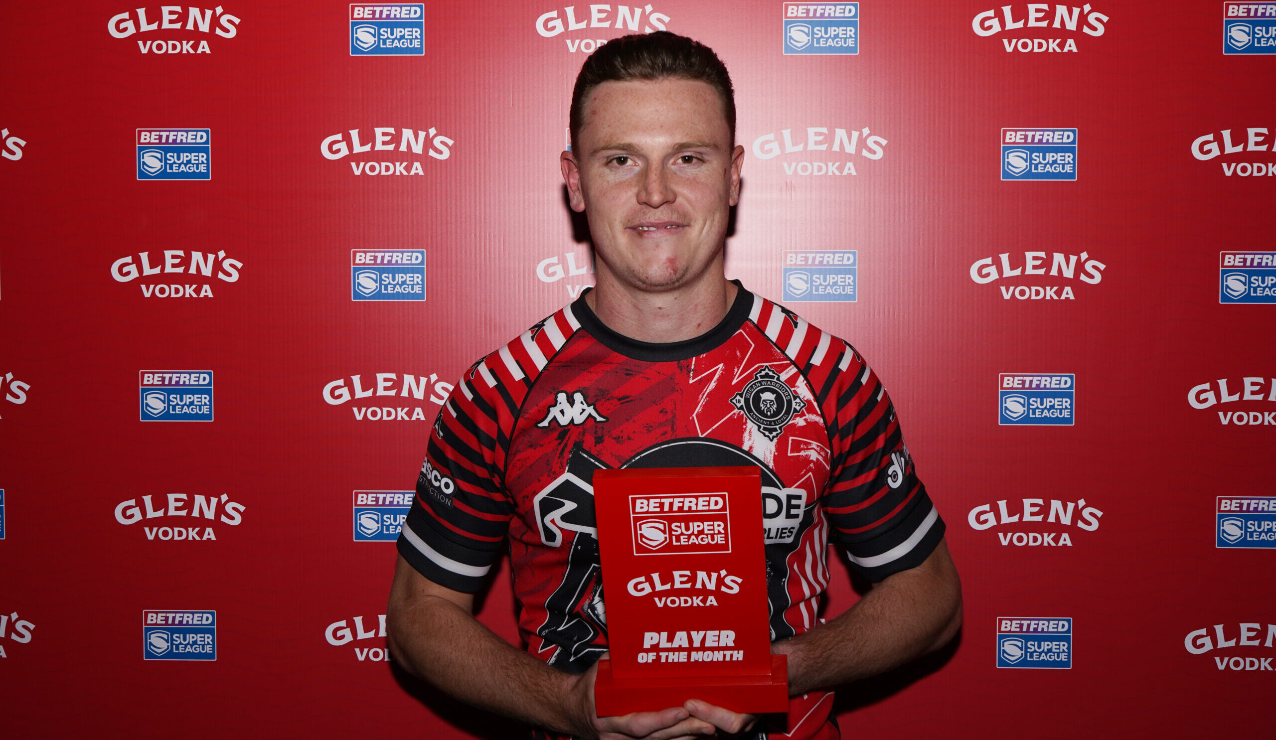 Field wins SL Player of the Month - Wigan Warriors