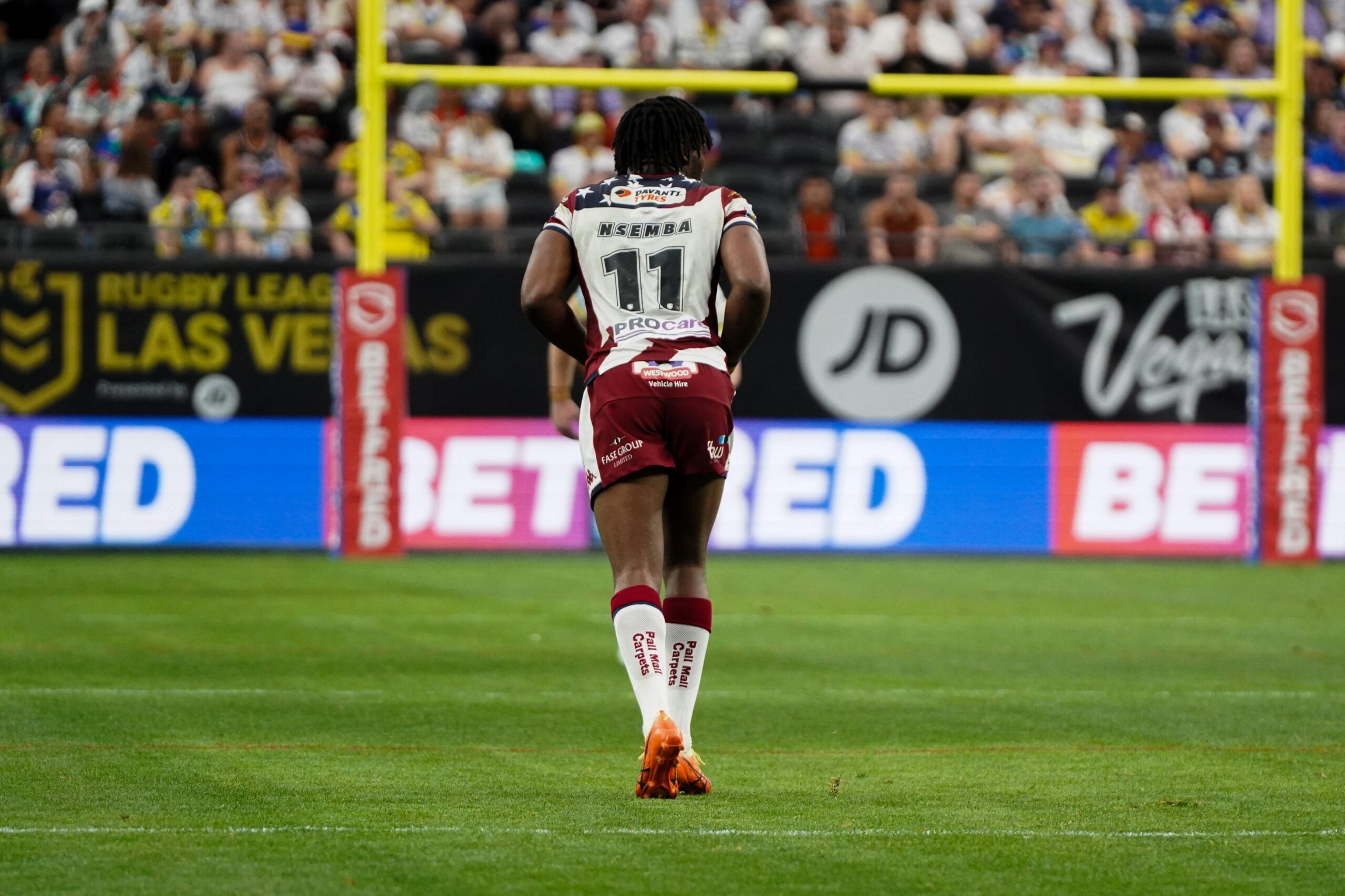 Nsemba on Vegas victory - Wigan Warriors