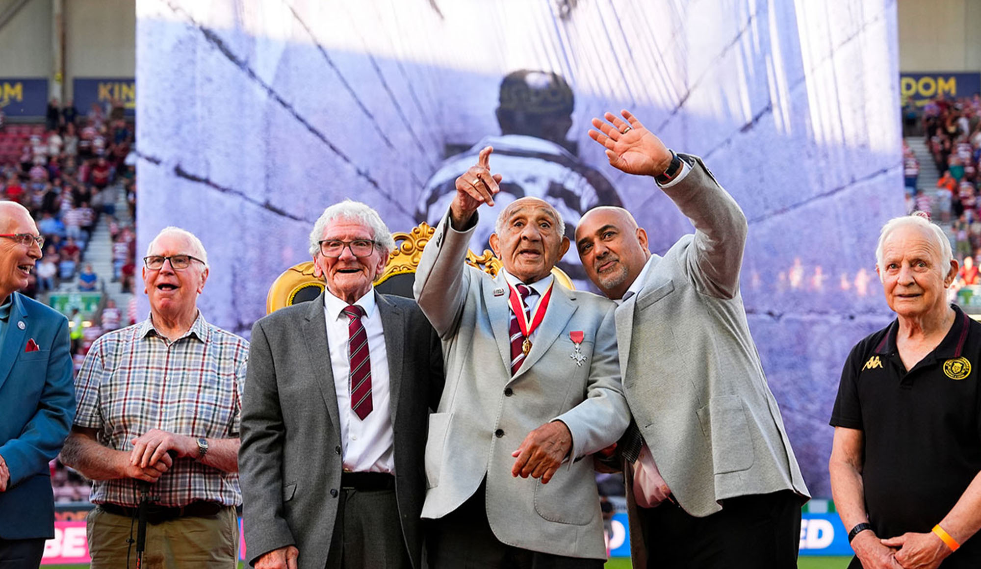Gallery: The Sir Billy Boston and Armed Forces Celebration - Wigan Warriors