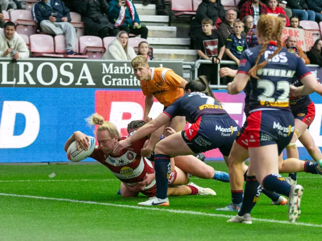 Women win Grand Final - Wigan Warriors